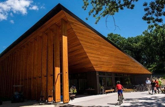 Theodore Wirth's new Trailhead hub for outdoor sports opens