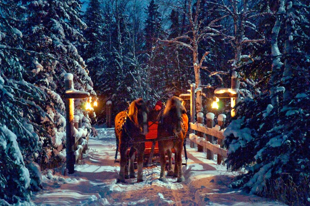 Sleigh ride brings on the magic
