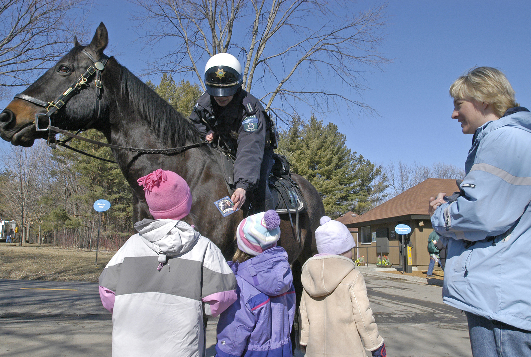Three Rivers Park police are prepared to dismount