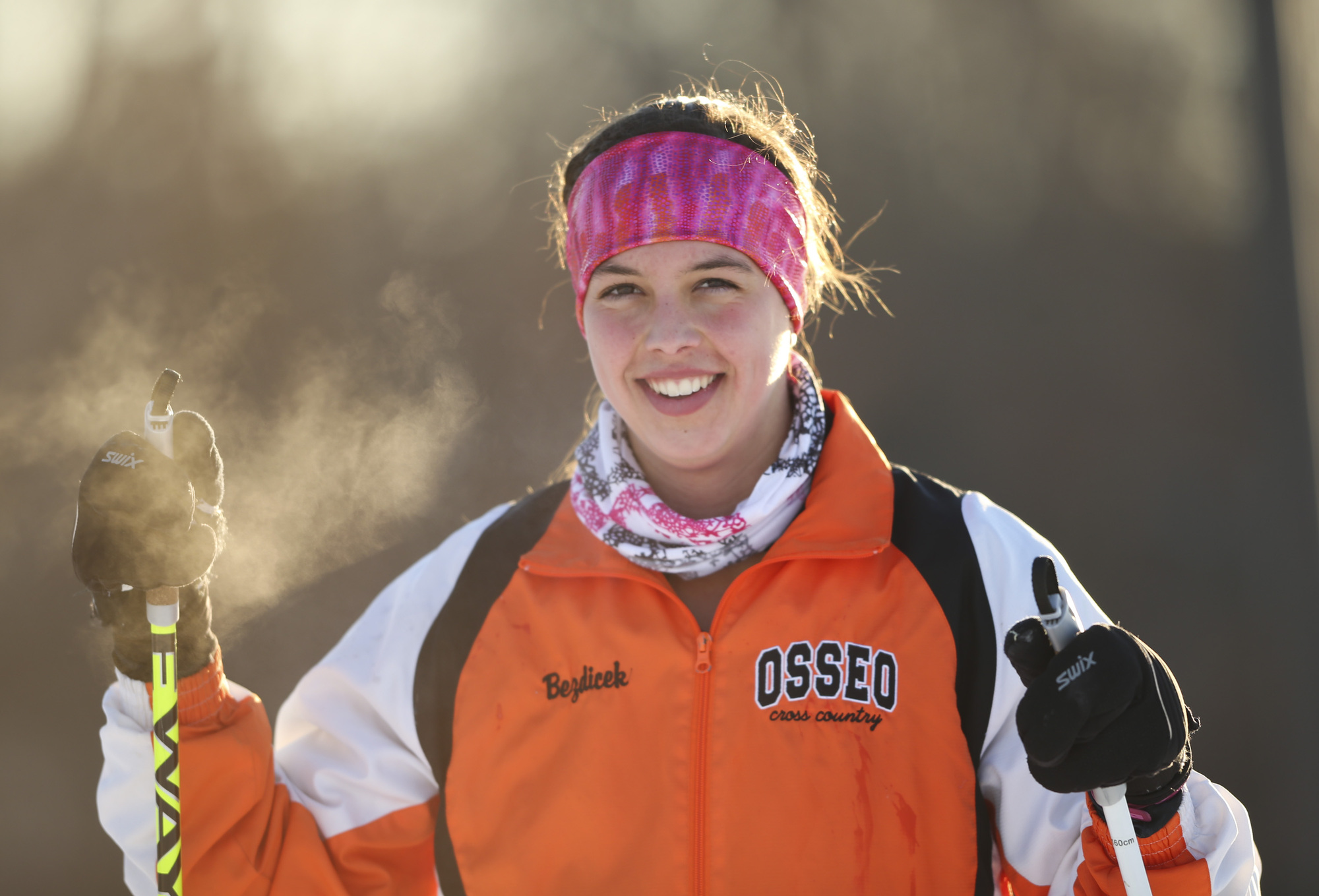 Osseo's Sarah Bezdicek pumped to be skiing with the best