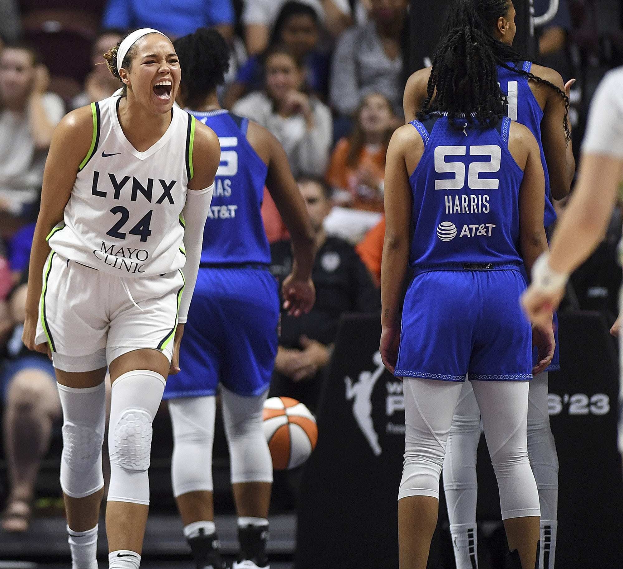 Lynx force decisive Game 3 of playoff series with win at Connecticut