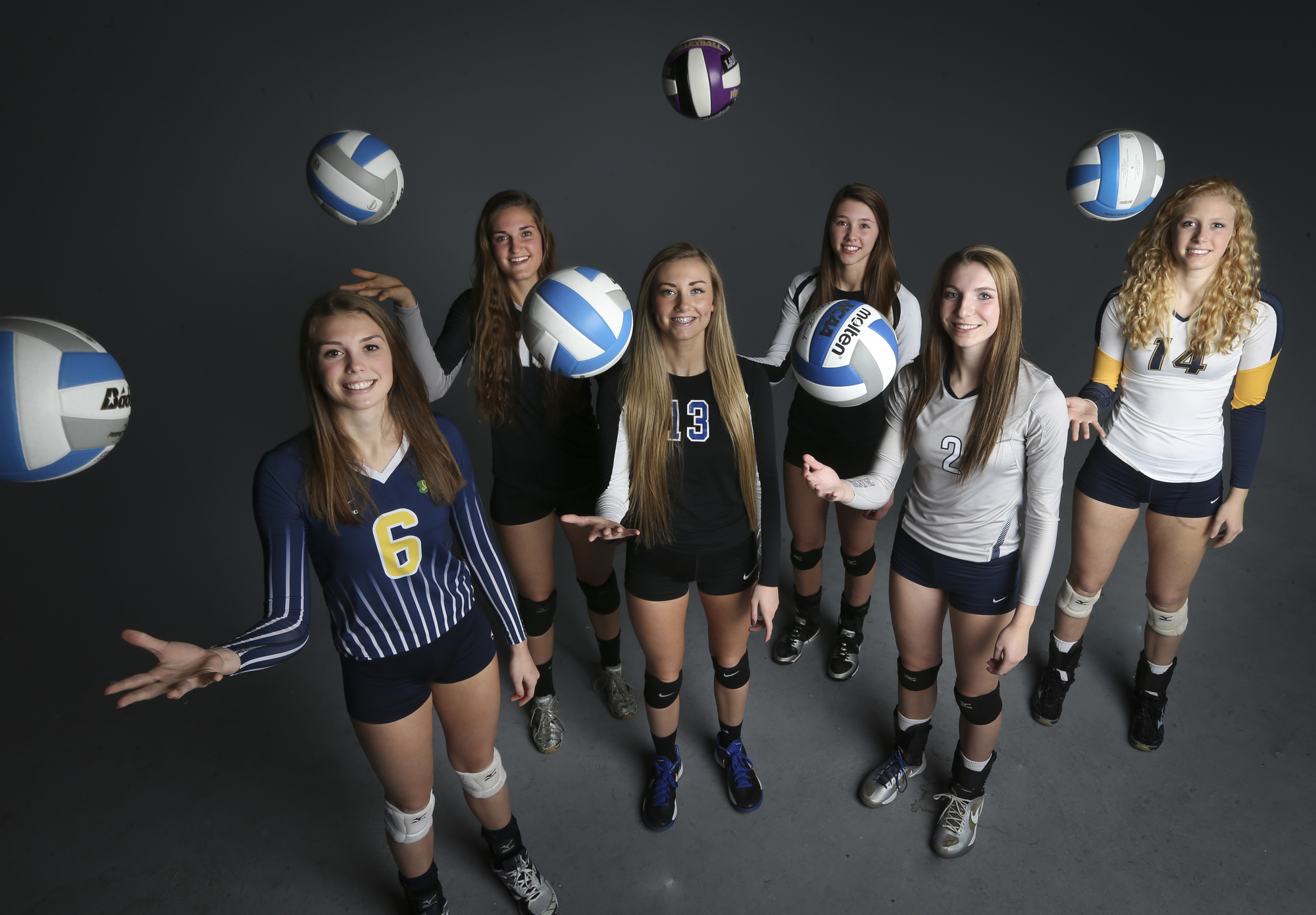 Chart: All-Metro volleyball first team