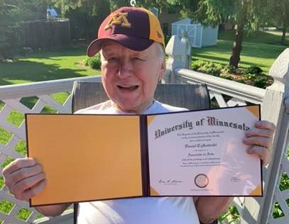 University of Minnesota graduate gets his diploma after 72-year wait