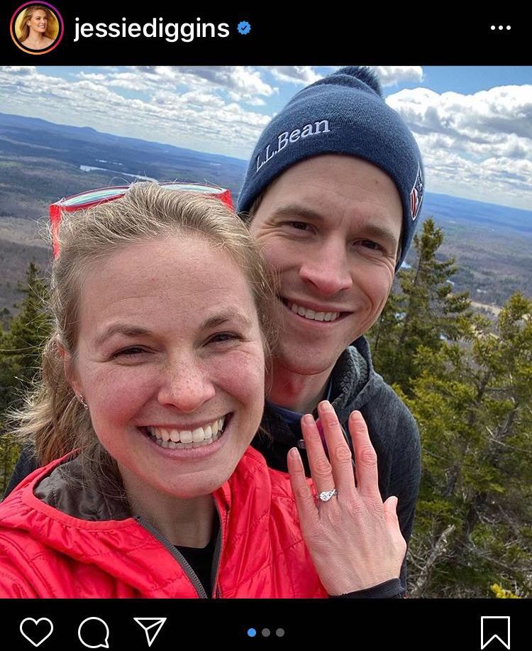 Olympic champ Jessie Diggins reveals she's engaged