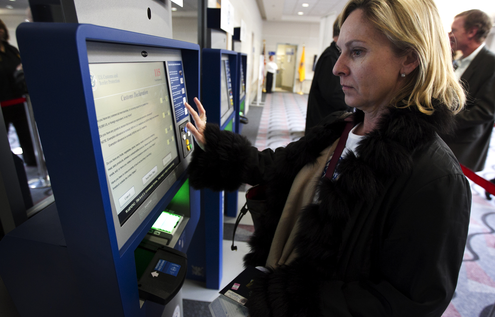 There's a big backup for the Global Entry trusted-traveler program at MSP