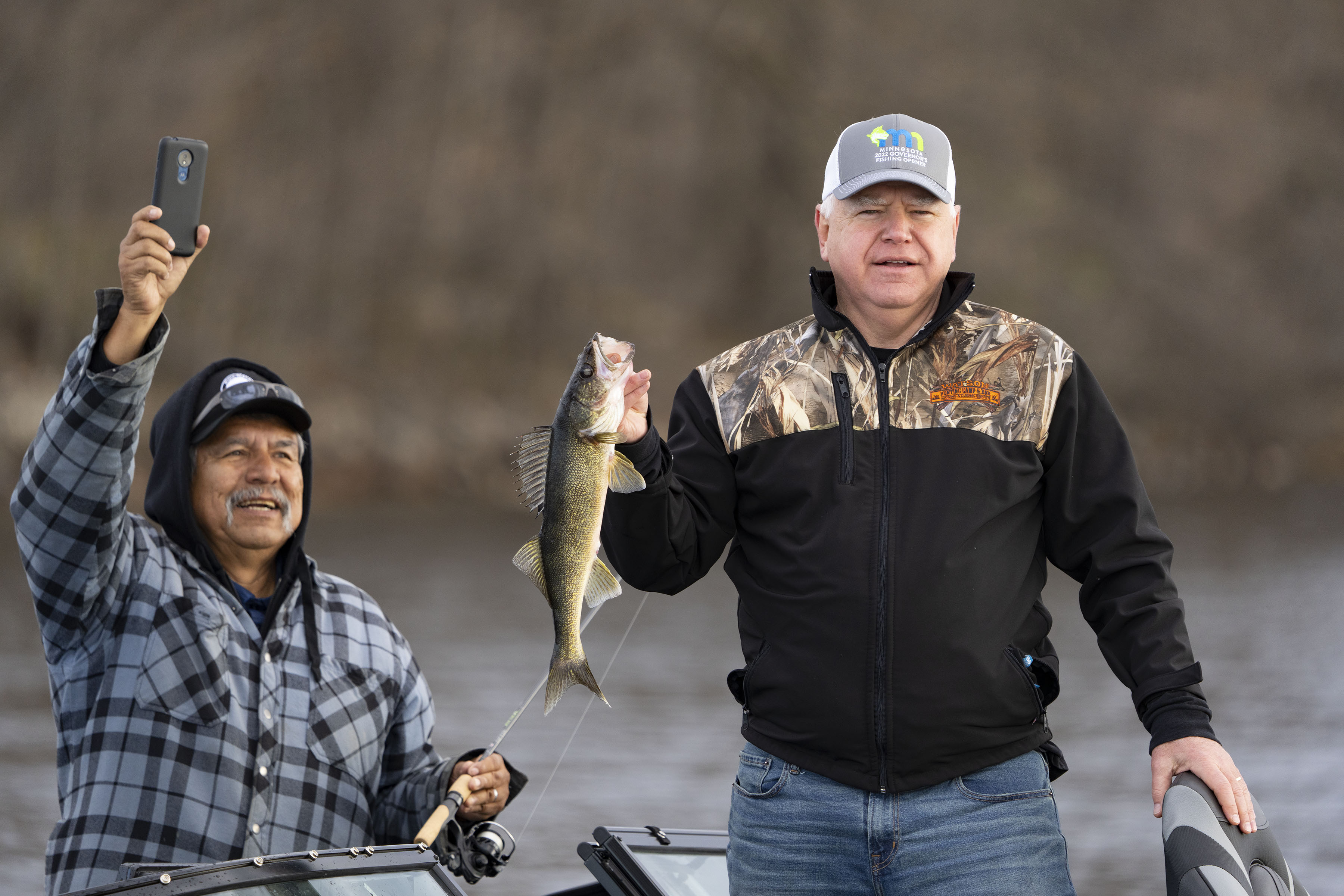 A fishing opener first: Governor's office partners with tribal nation