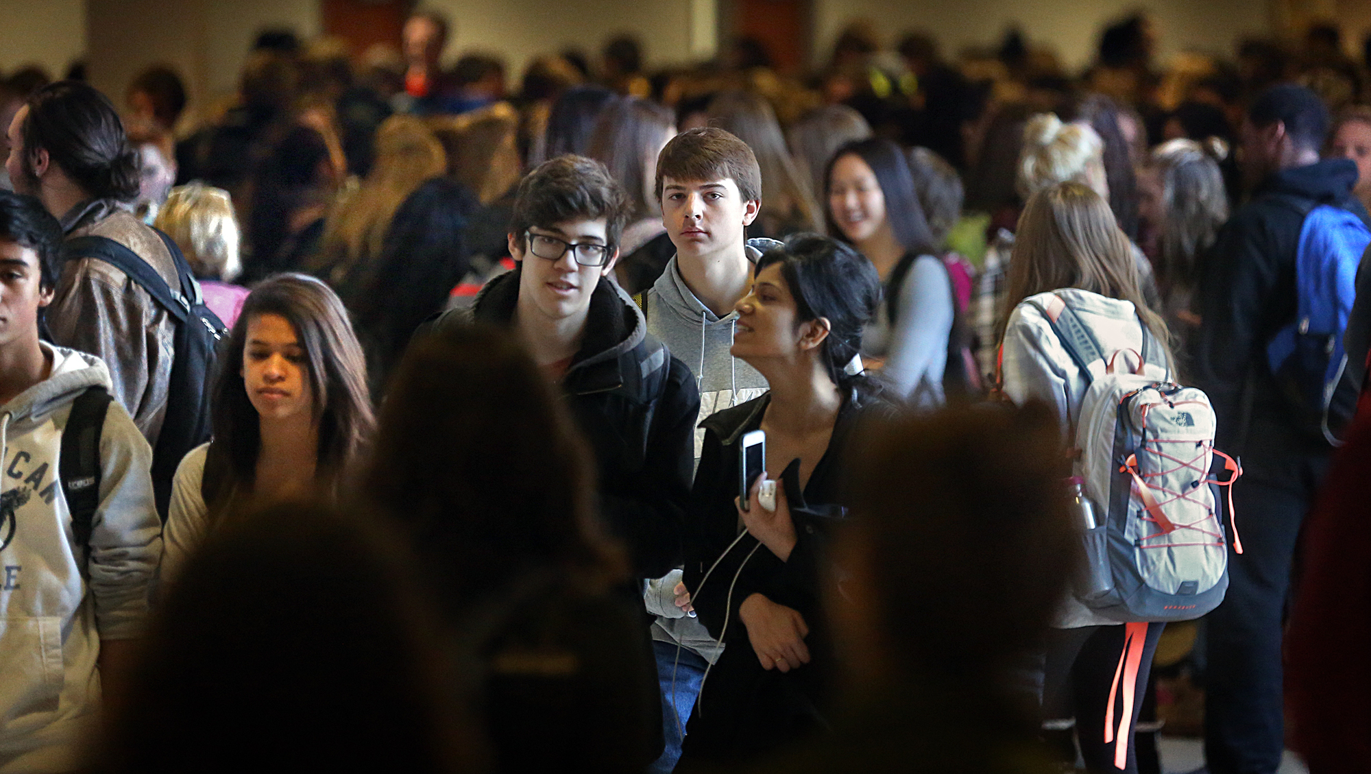 Crowded High School Hallways Tumblr