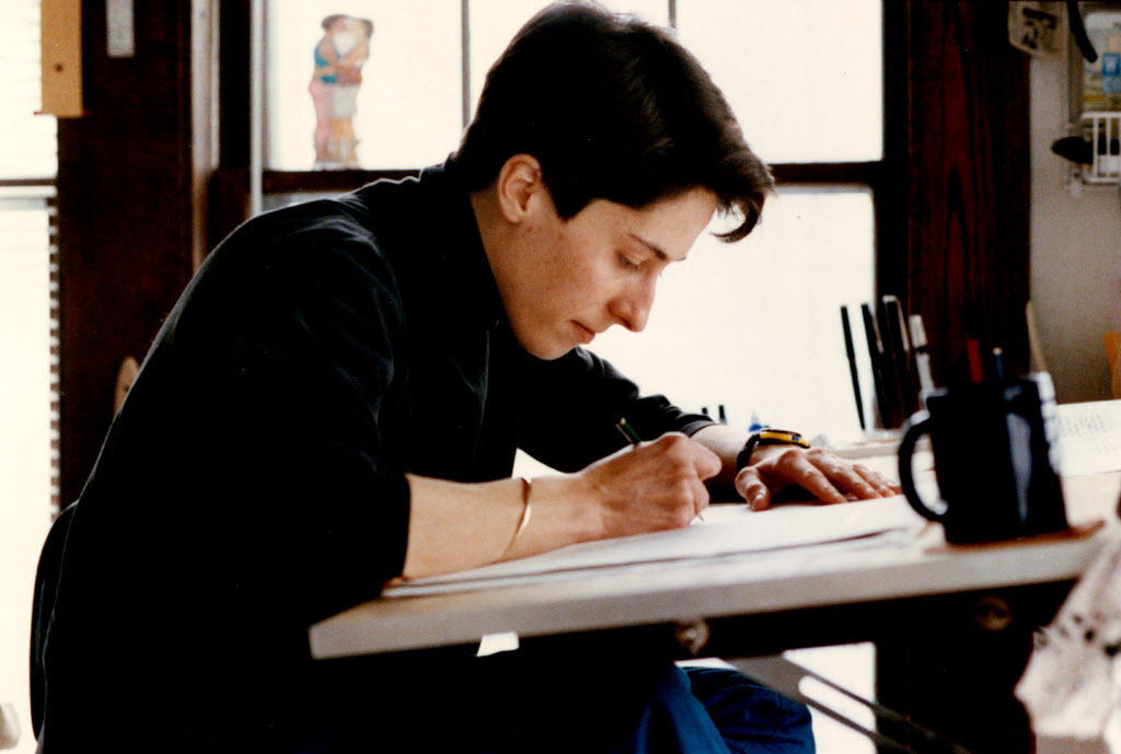 March 1990: We profiled 'Fun Home' cartoonist Alison Bechdel during her ...