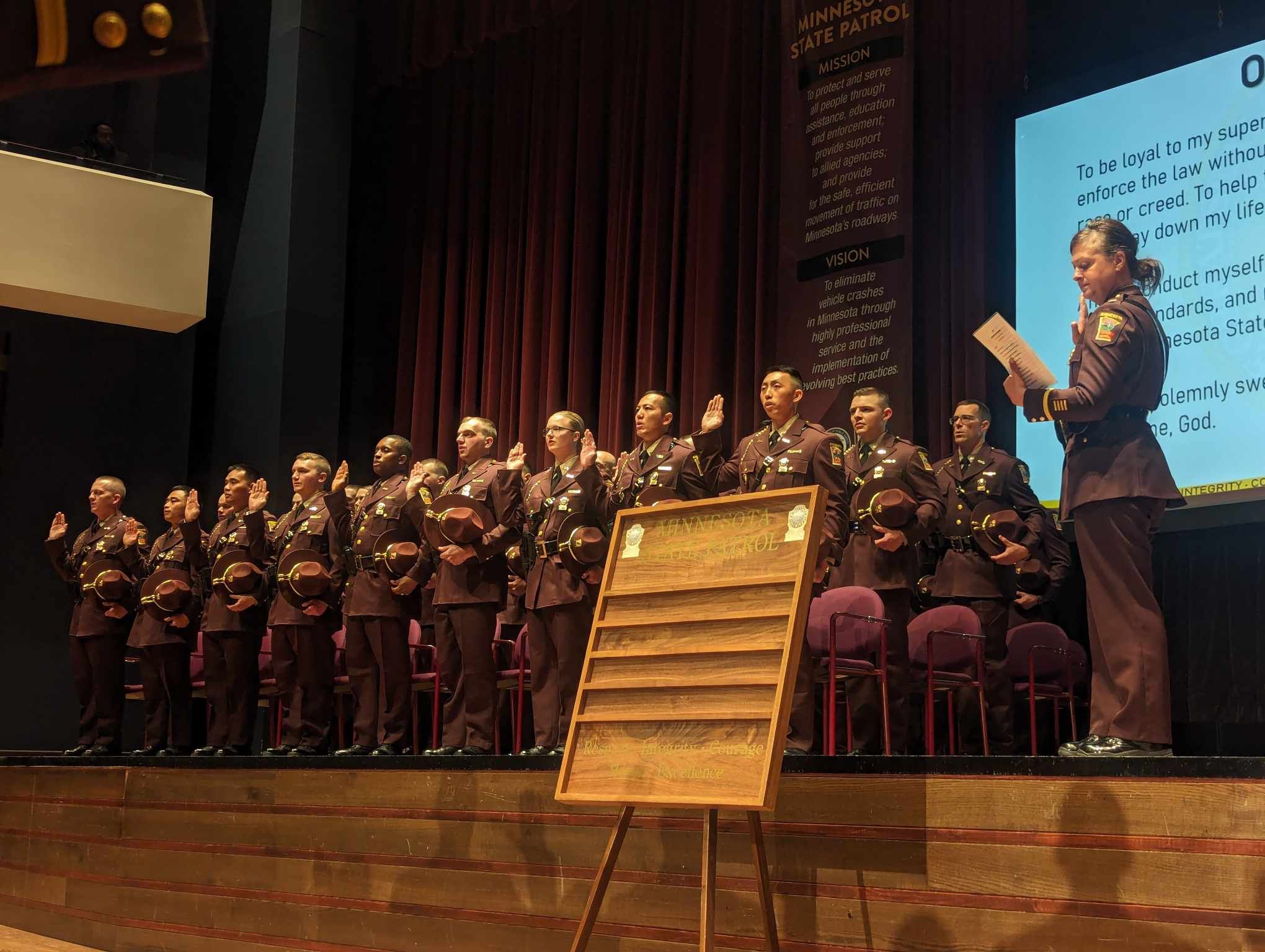 Minnesota State Patrol celebrates diverse new class of troopers
