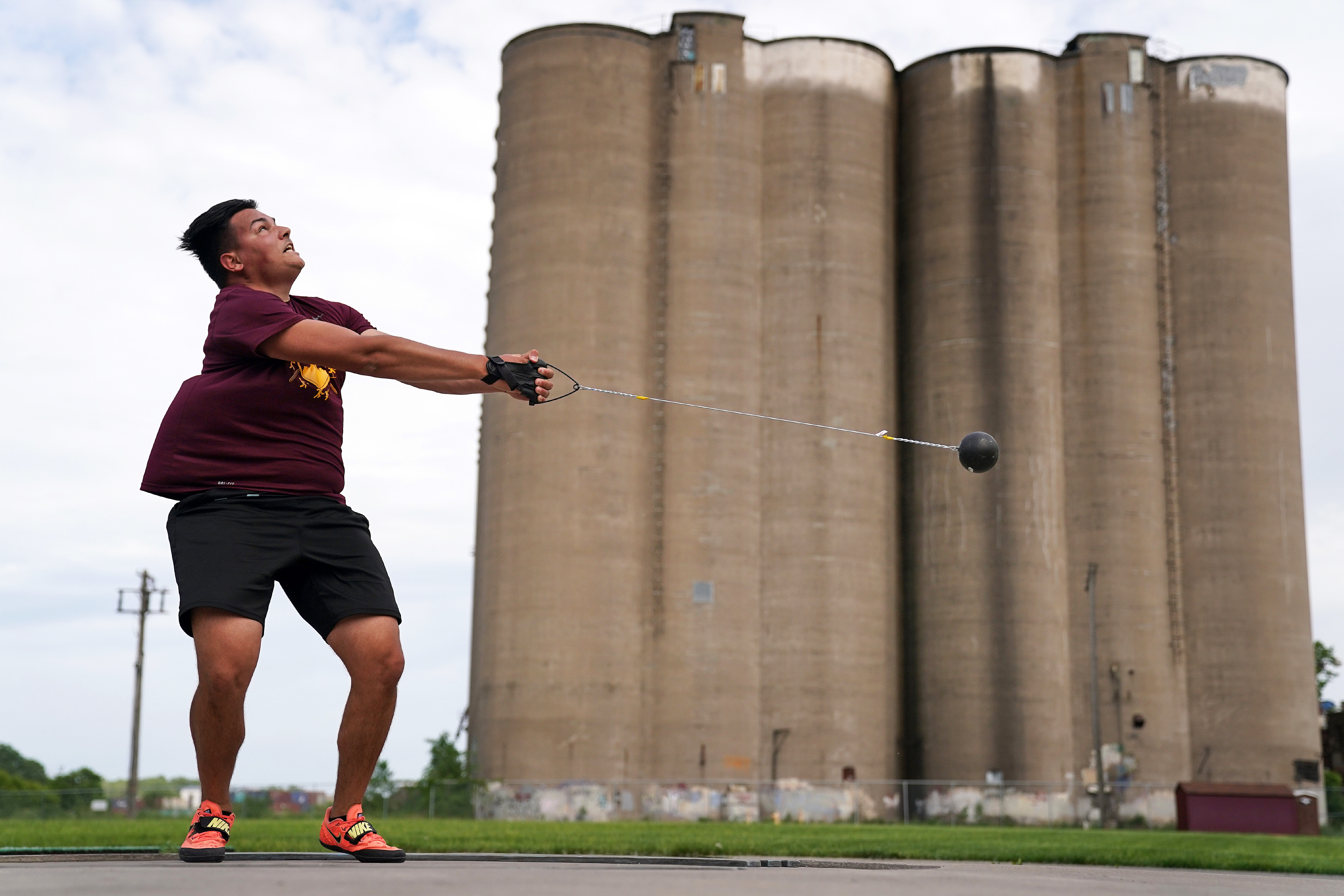 Gophers hammer thrower Kostas Zaltos places third in NCAA track and ...