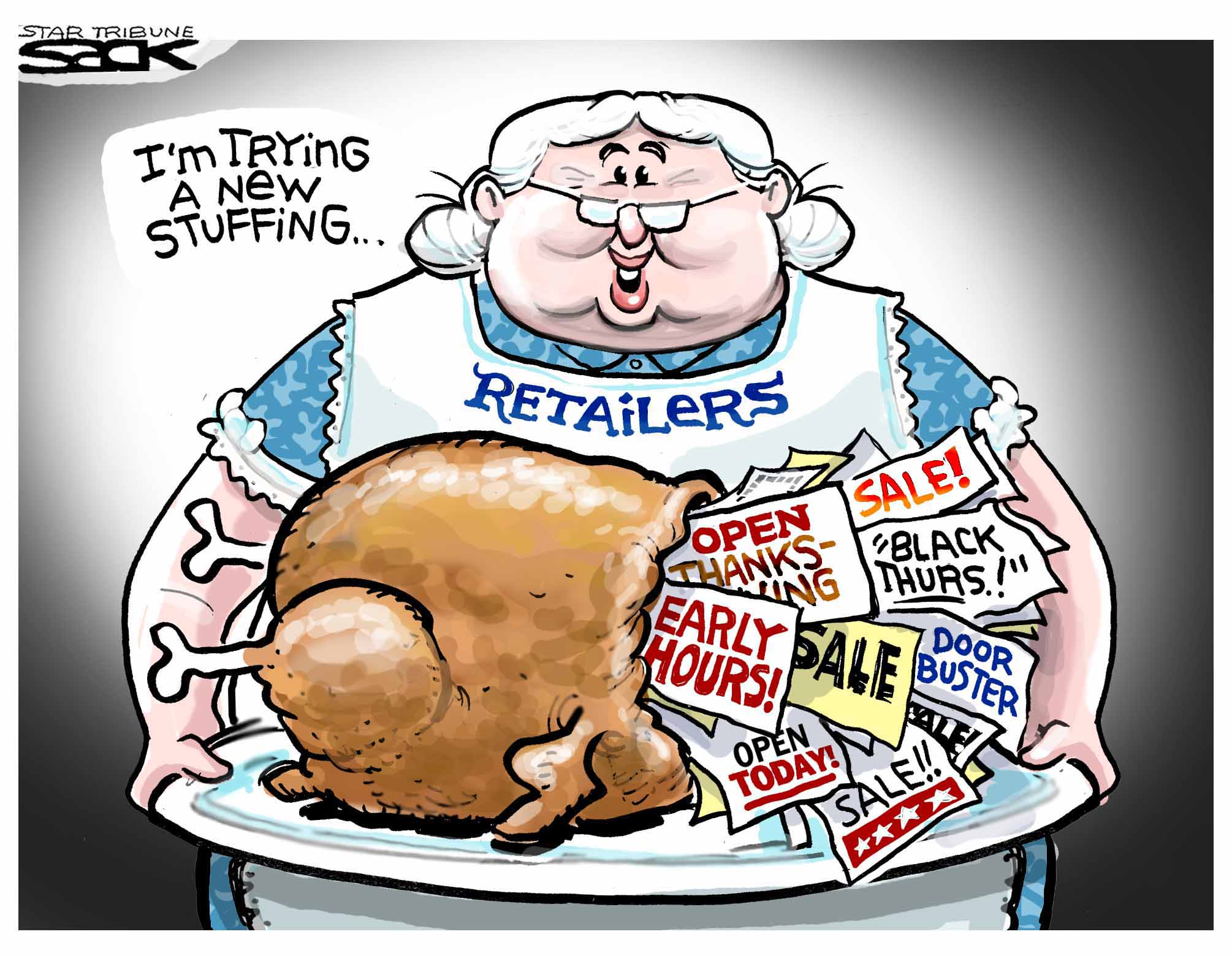 Steve Sack cartoon: A new stuffing