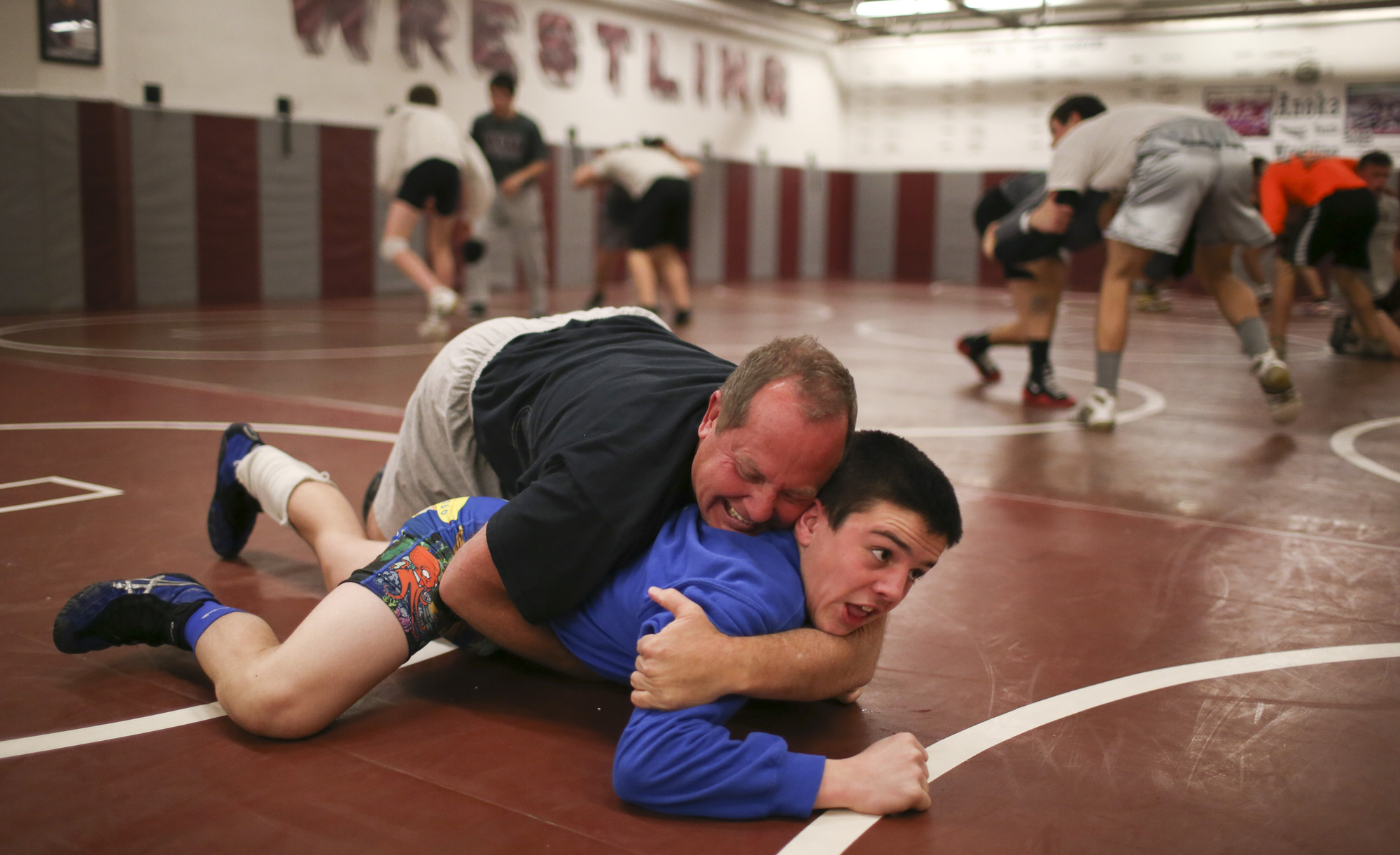 Anoka's Germinaro has wrestling goals that top his Olympian uncle's feats