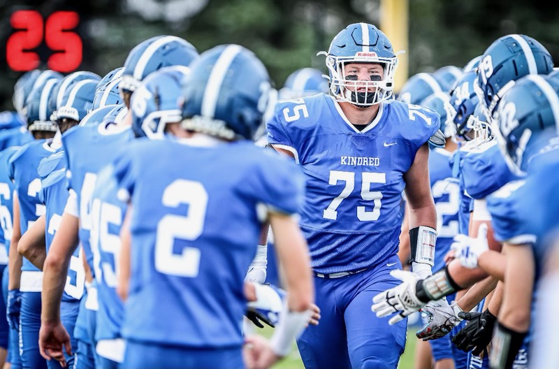 Gophers lineman recruit Riley Sunram does it all for Kindred (N.D.)