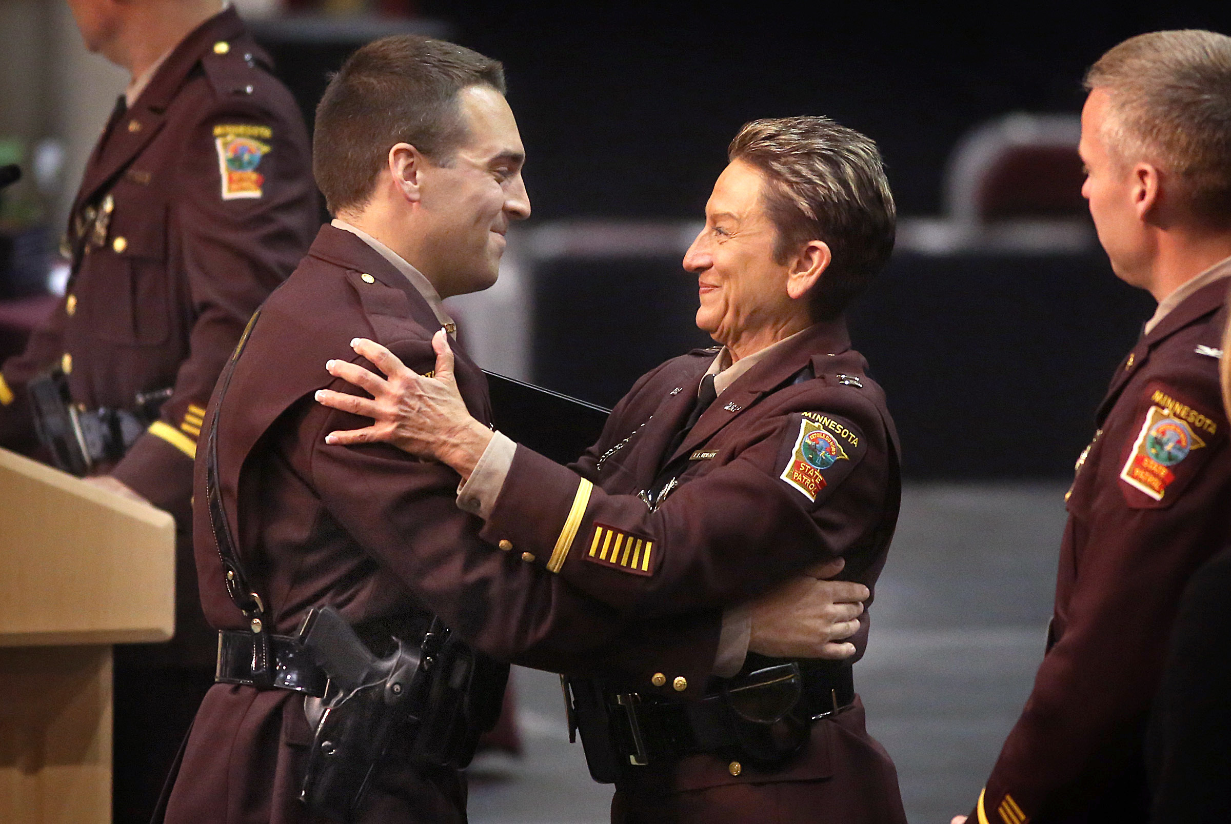 State Patrol pins badges on 50 new troopers