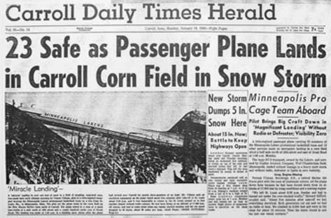 Sixty years later, pilot's account of Minneapolis Lakers' plane crash ...