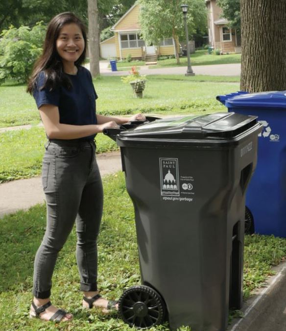 St. Paul begins delivering new garbage carts