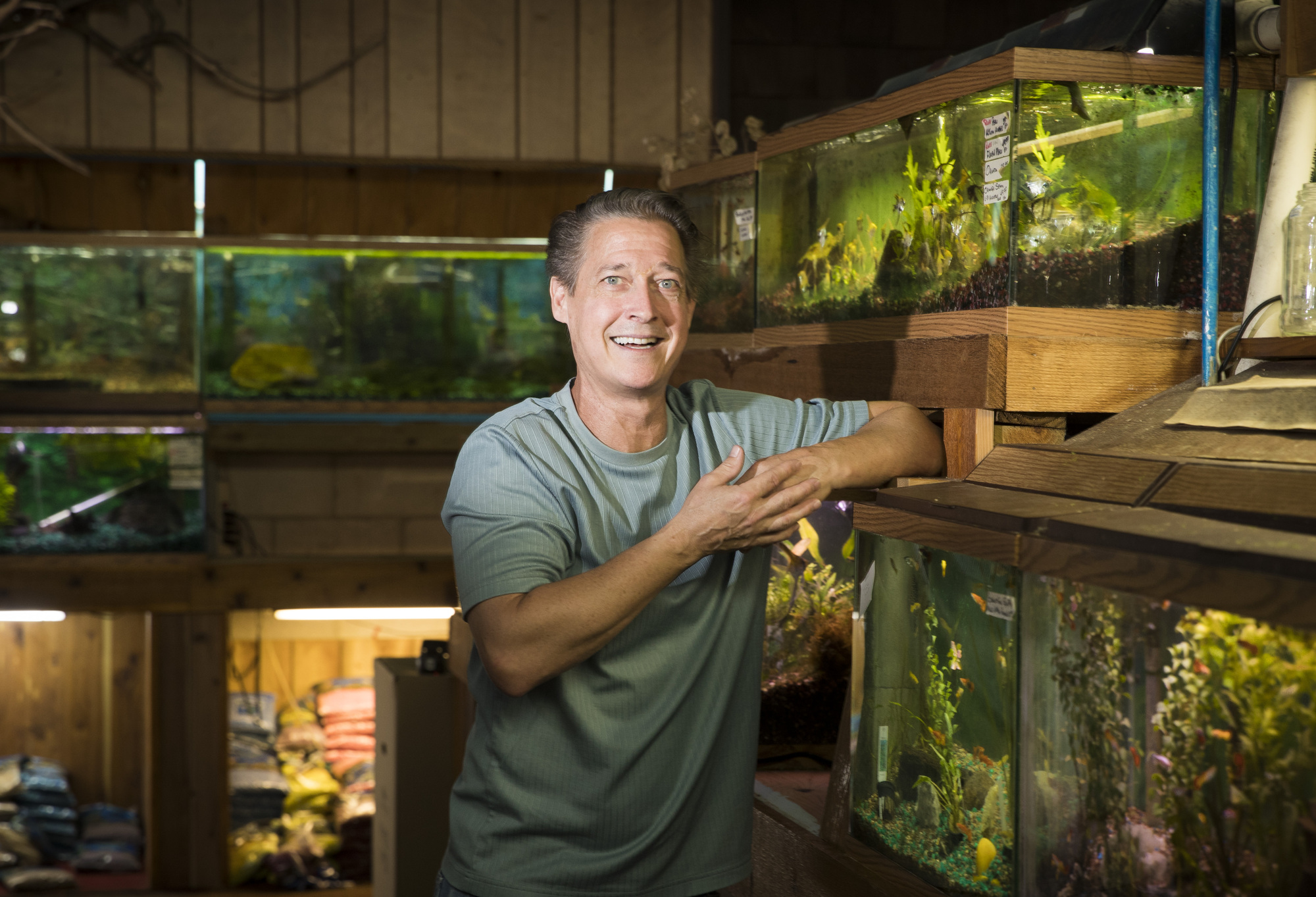 After 25 years building a 'go-to' fish store, owner of Aquatropics ...