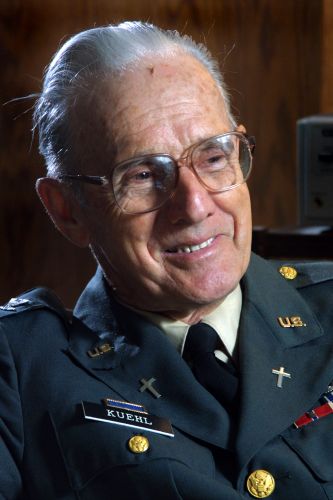 Delbert Kuehl, heroic World War II chaplain