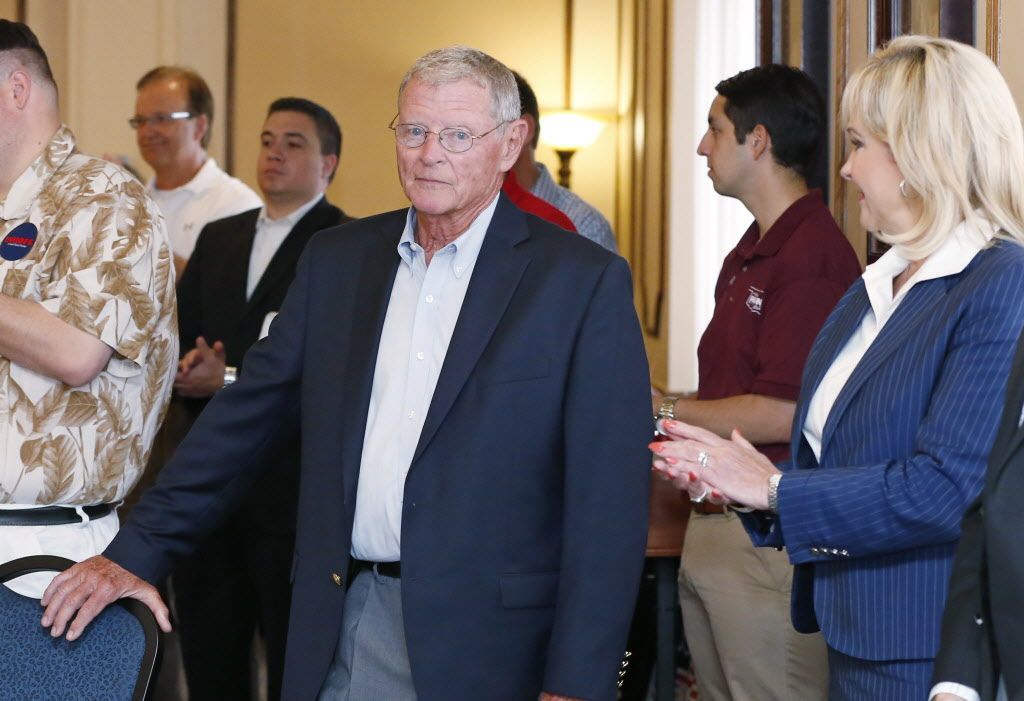 Sen. Jim Inhofe, 81, veers off runway in latest incident for the ...