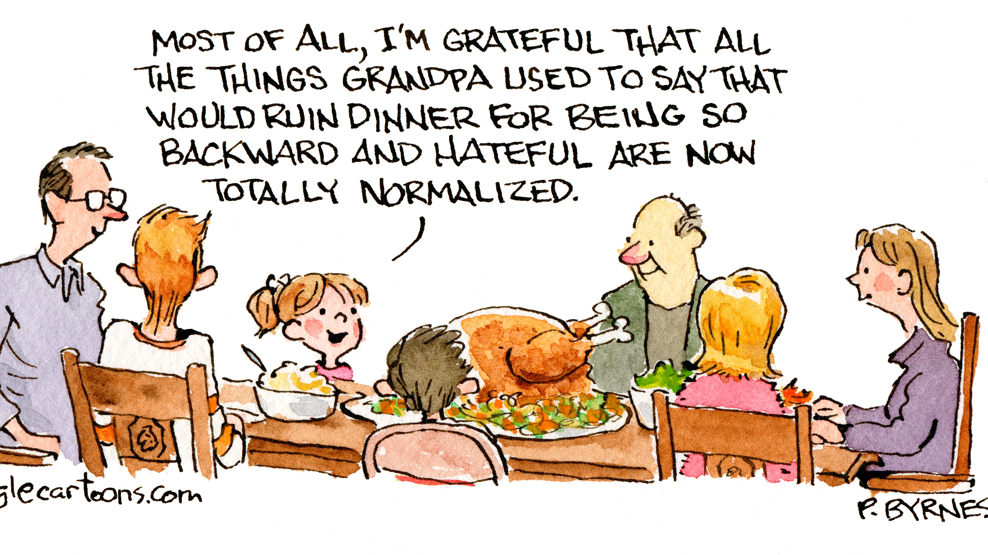 Thanksgiving Cartoons