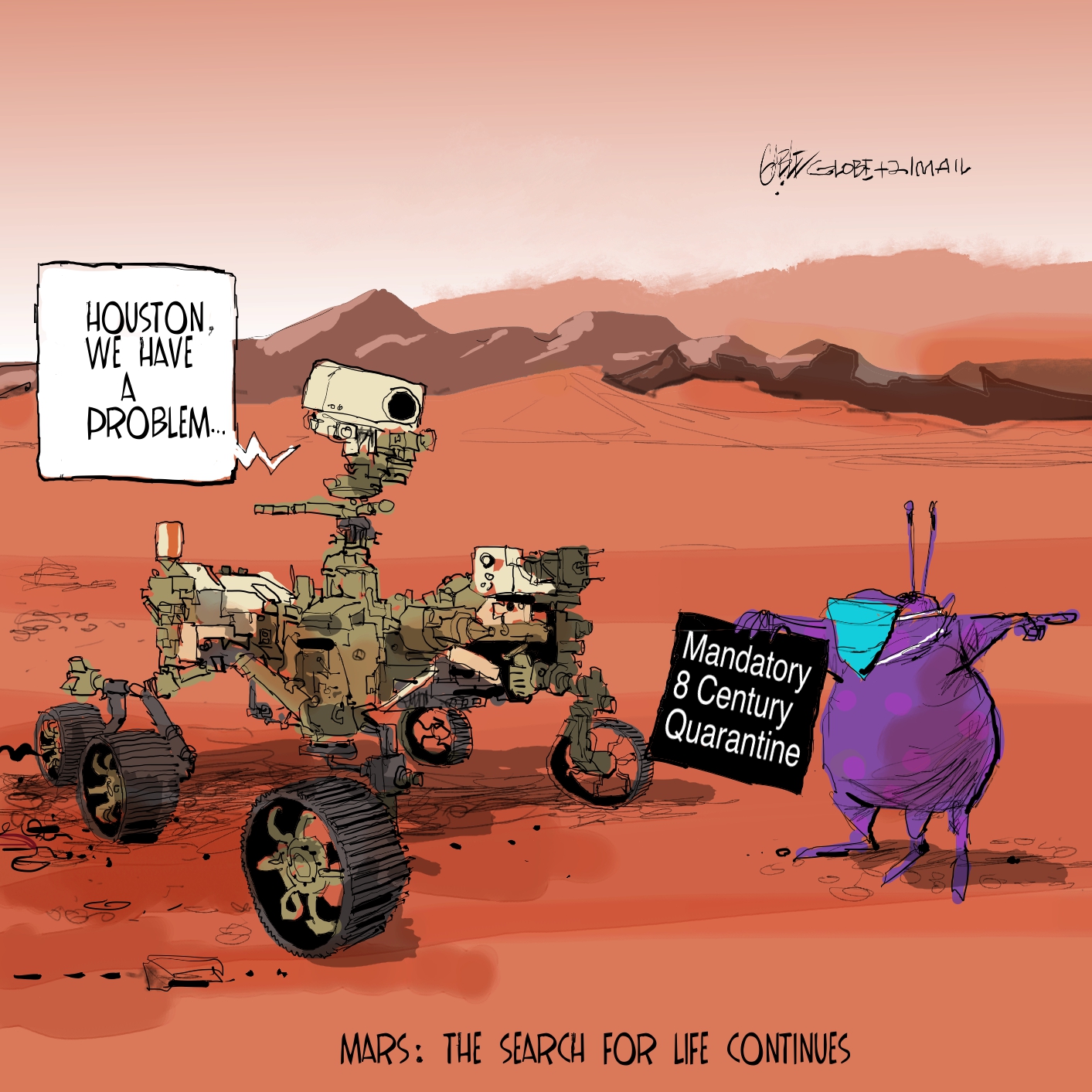 Editorial Cartoons for February, 2021 - The Globe and Mail