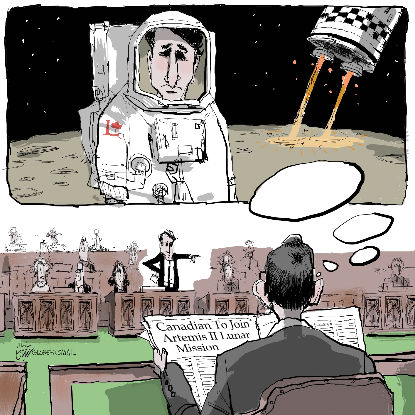 Editorial Cartoons for April, 2023 - The Globe and Mail