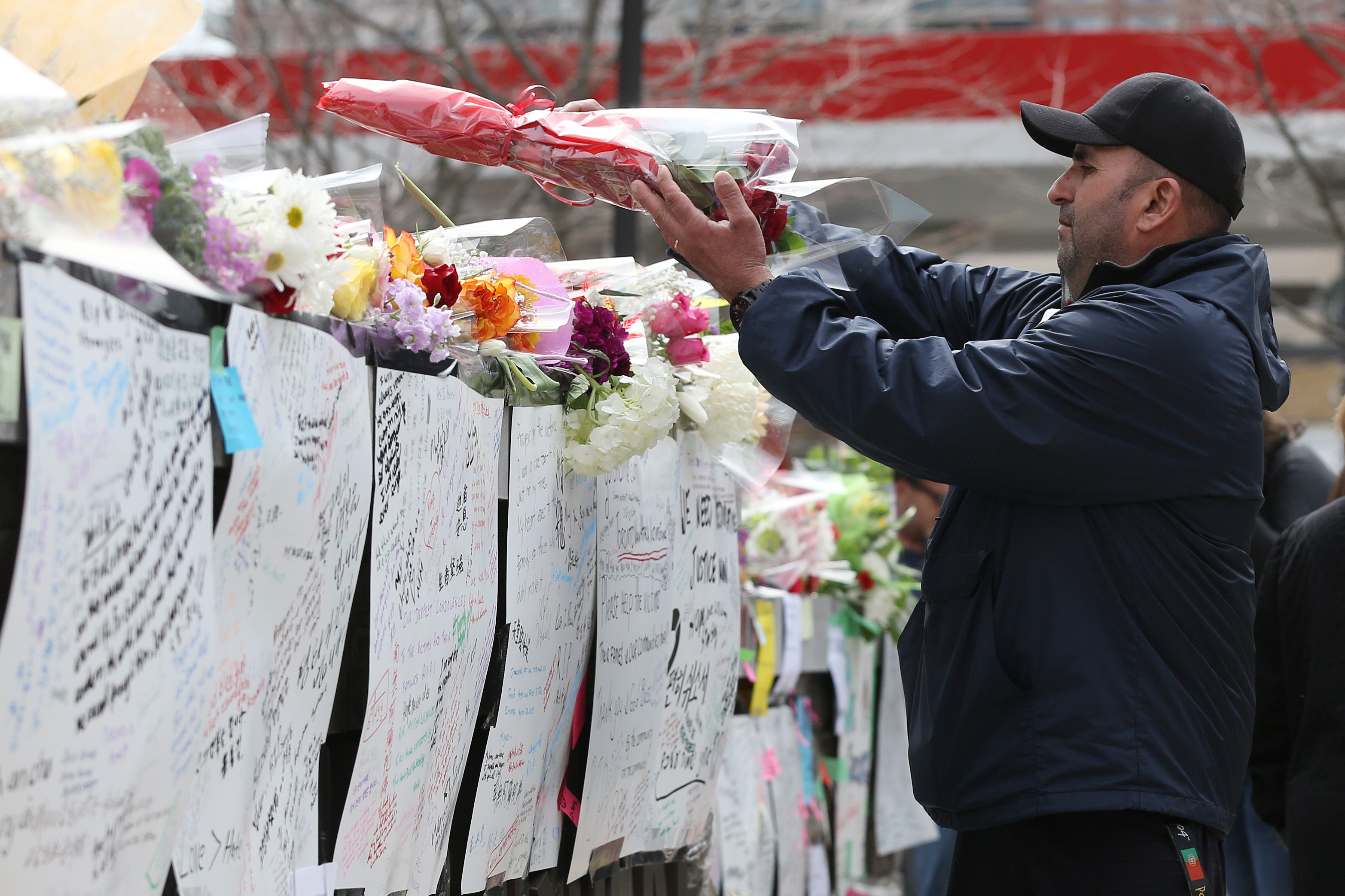 In photos: A city grieves for victims of Toronto's van attack - The ...
