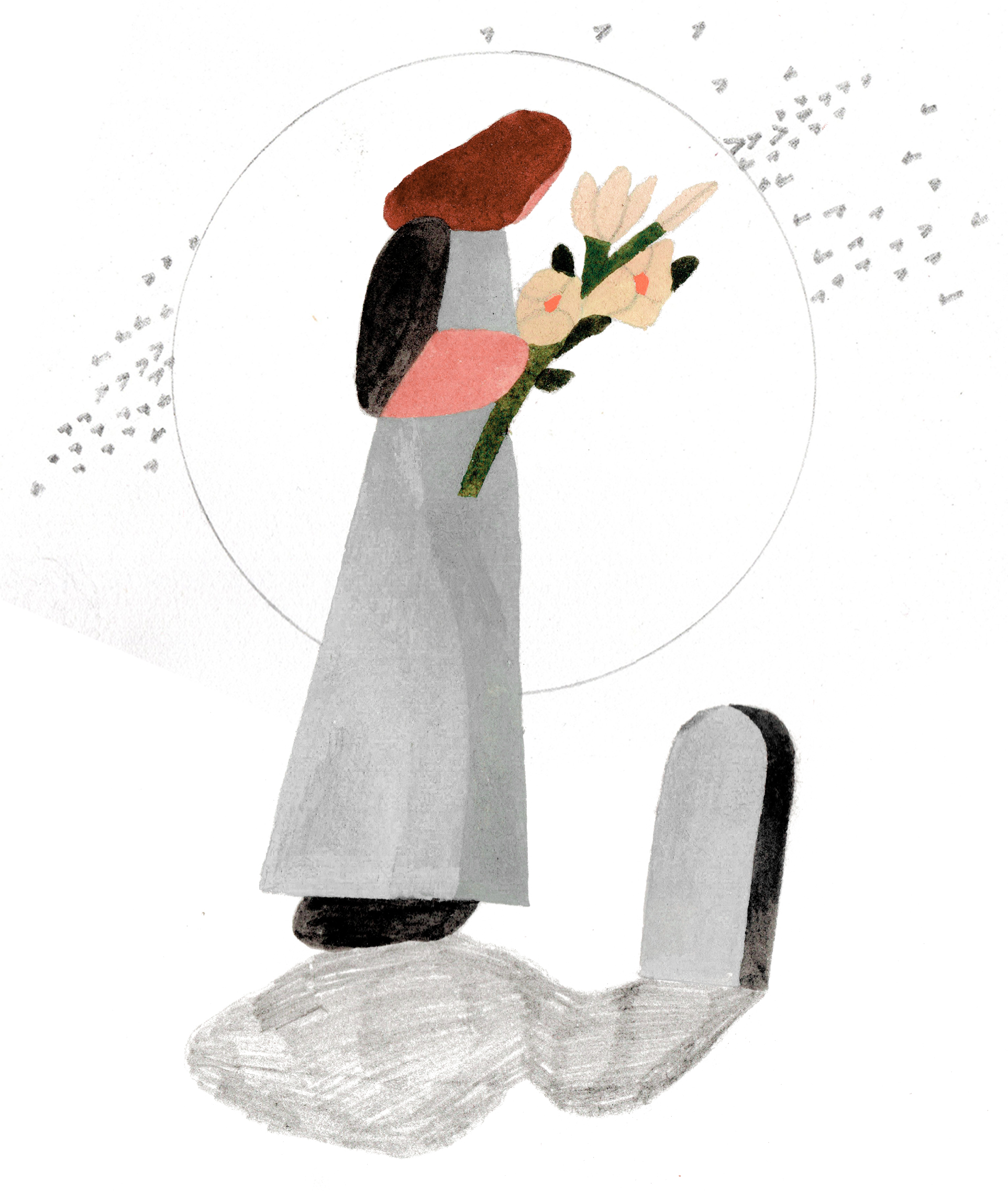 Social Outcast Drawing