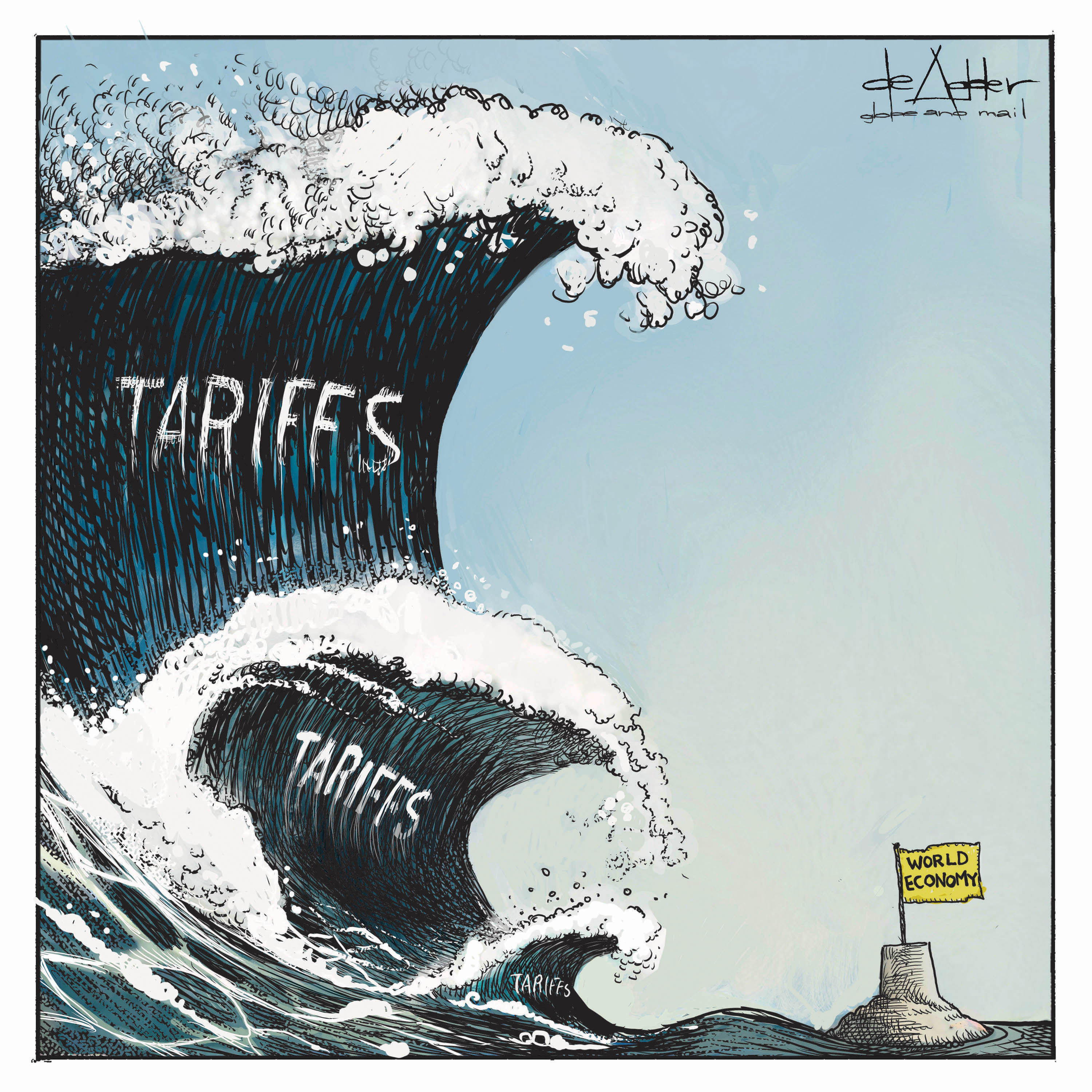 Editorial Cartoons for April, 2025 - The Globe and Mail