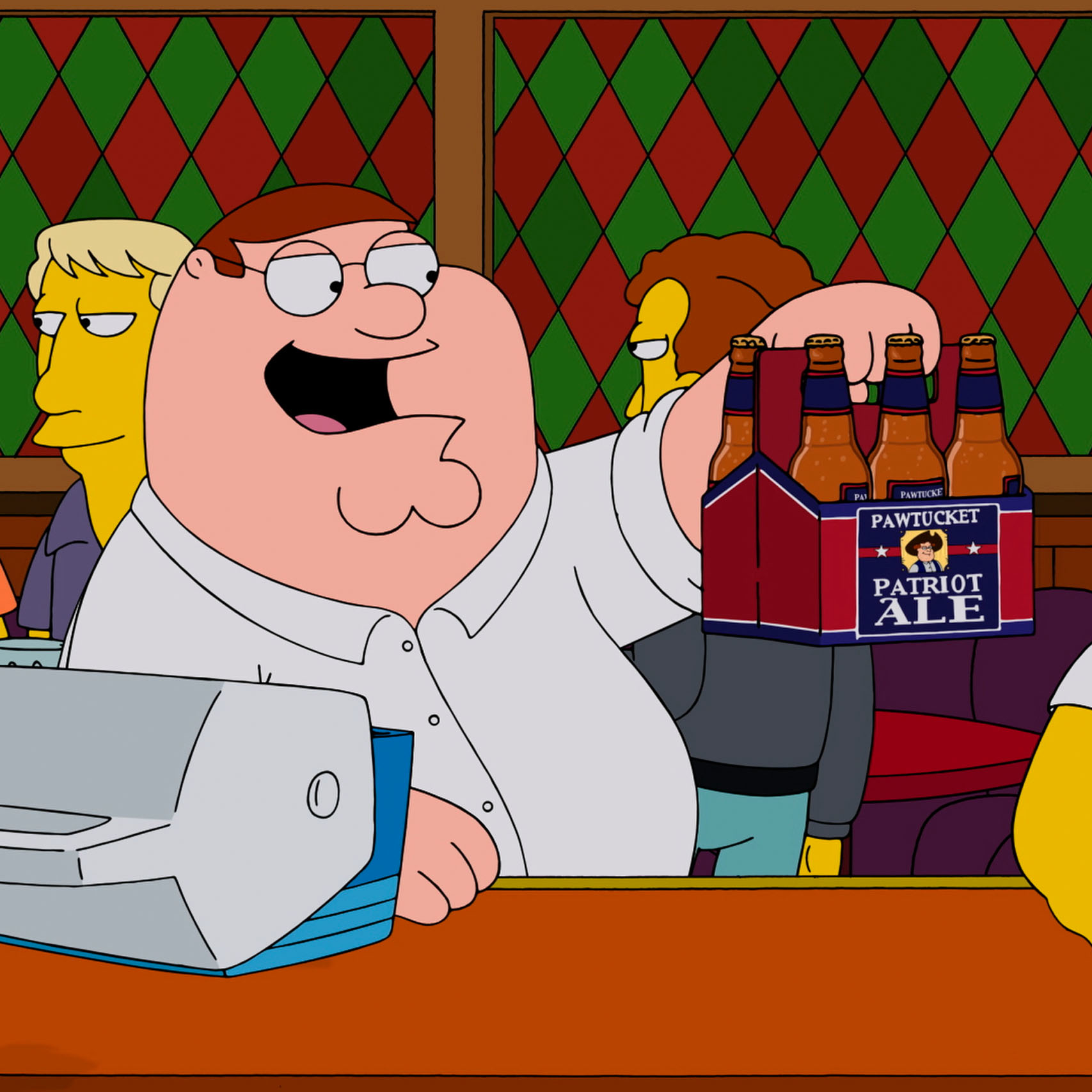 Family Guy Simpsons Swap