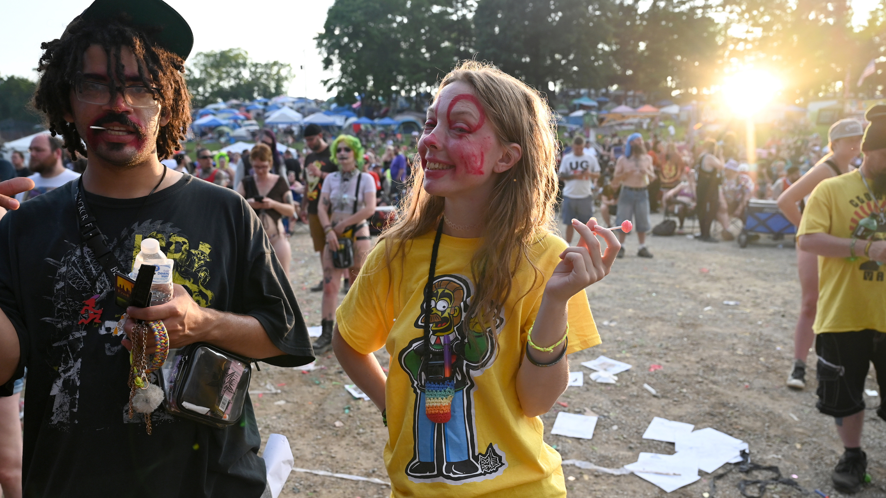Versammlung Der Juggalos Crowd
