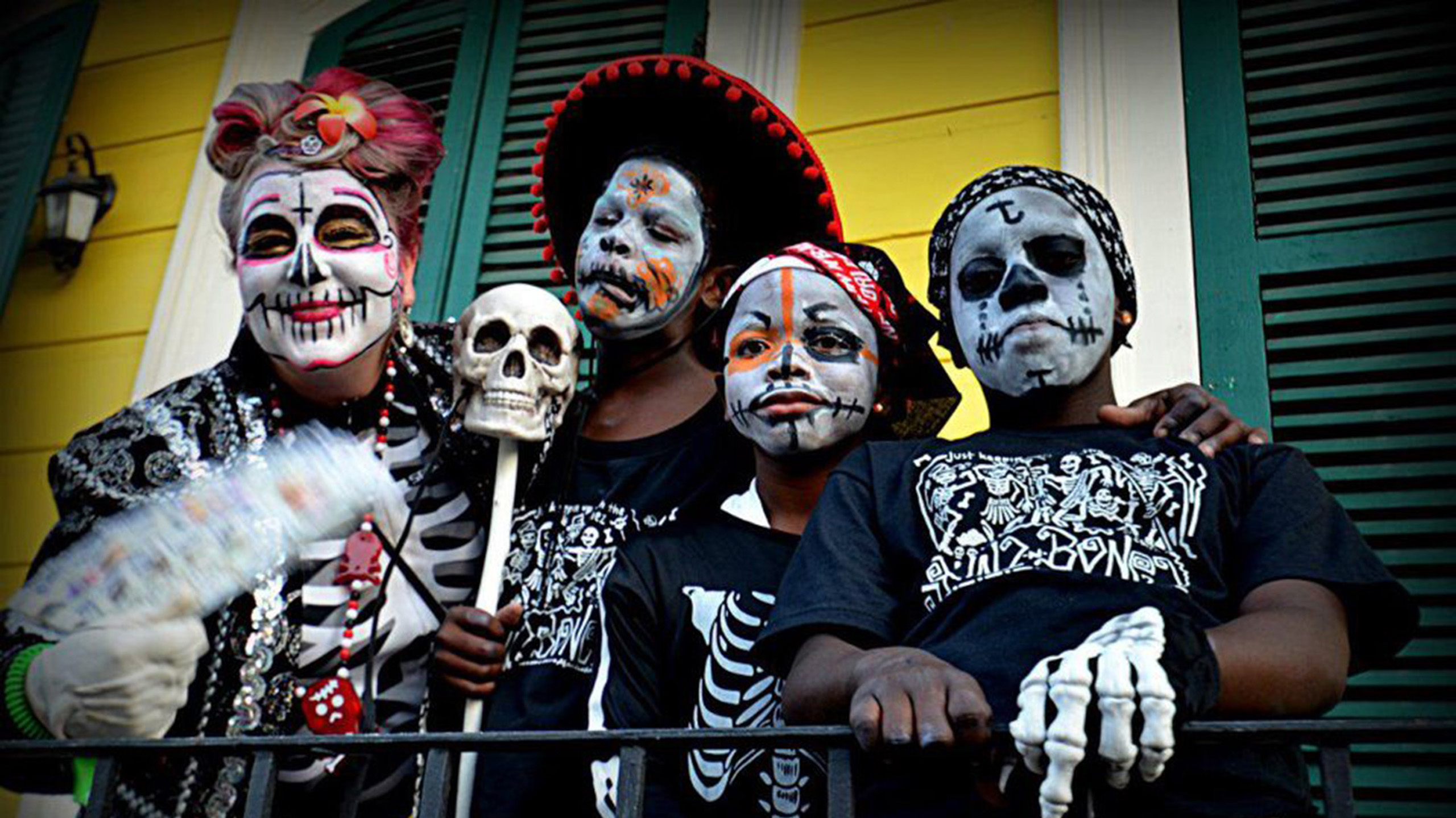 Casco Del Dia De Los Muertos